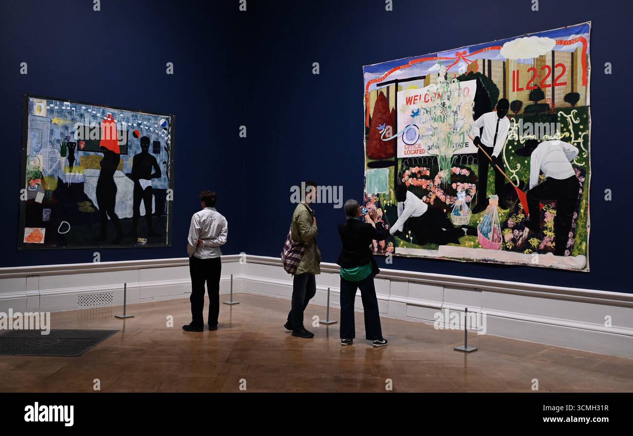he exhibition will feature Marshall’s ambitiously composed, large ...