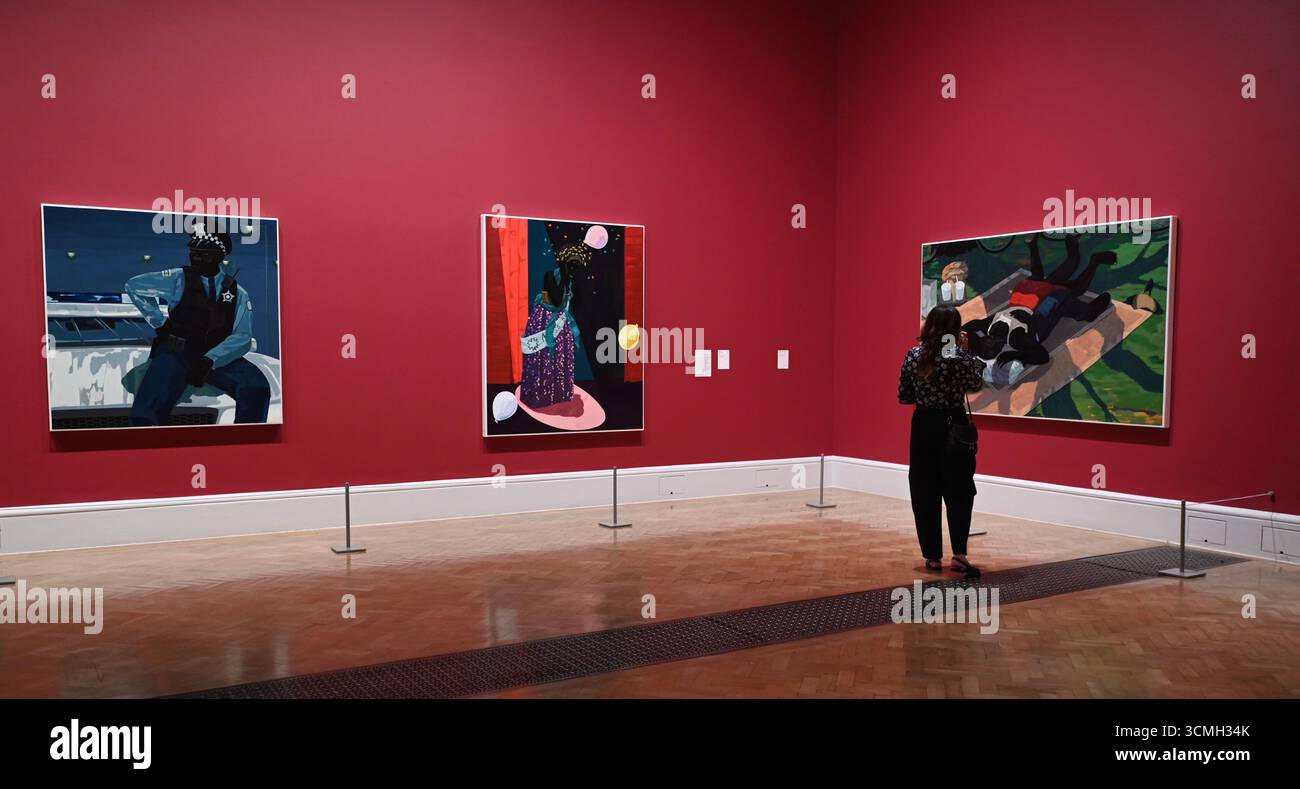 he exhibition will feature Marshall’s ambitiously composed, large ...