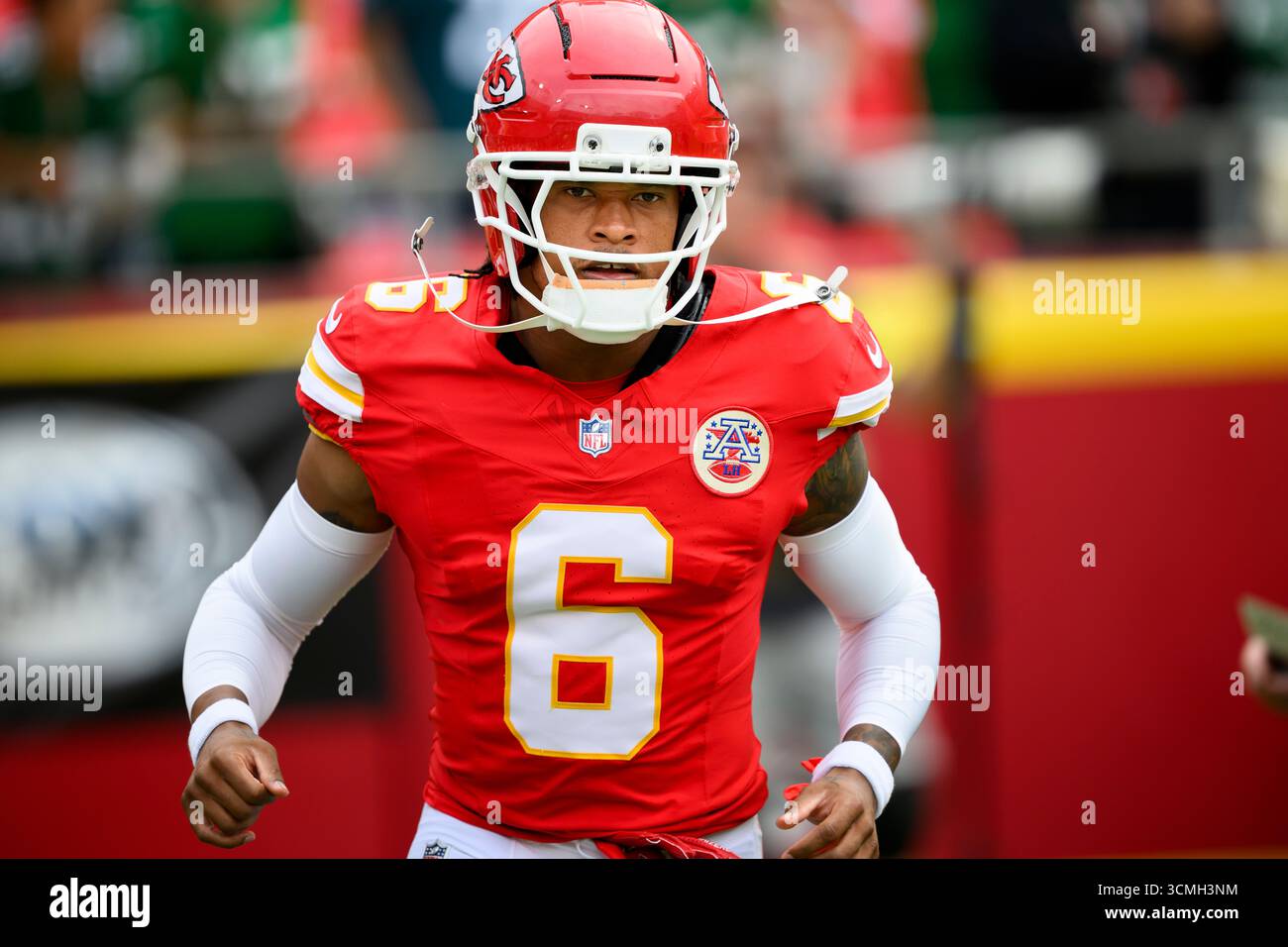 Kansas City Chiefs safety Bryan Cook comes onto the field during ...
