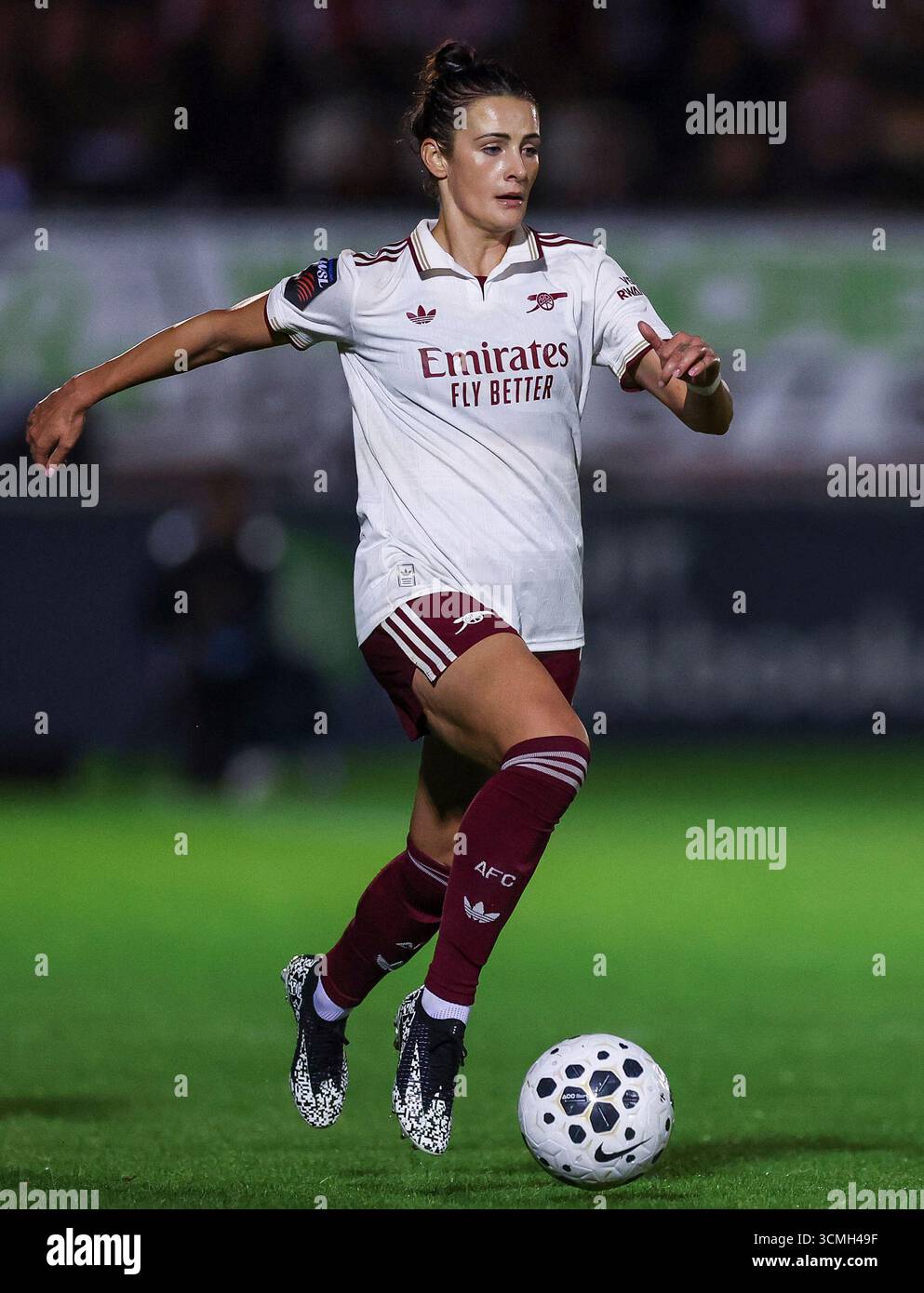 Arsenal's Emily Fox in action during the Barclays Women's Super League ...