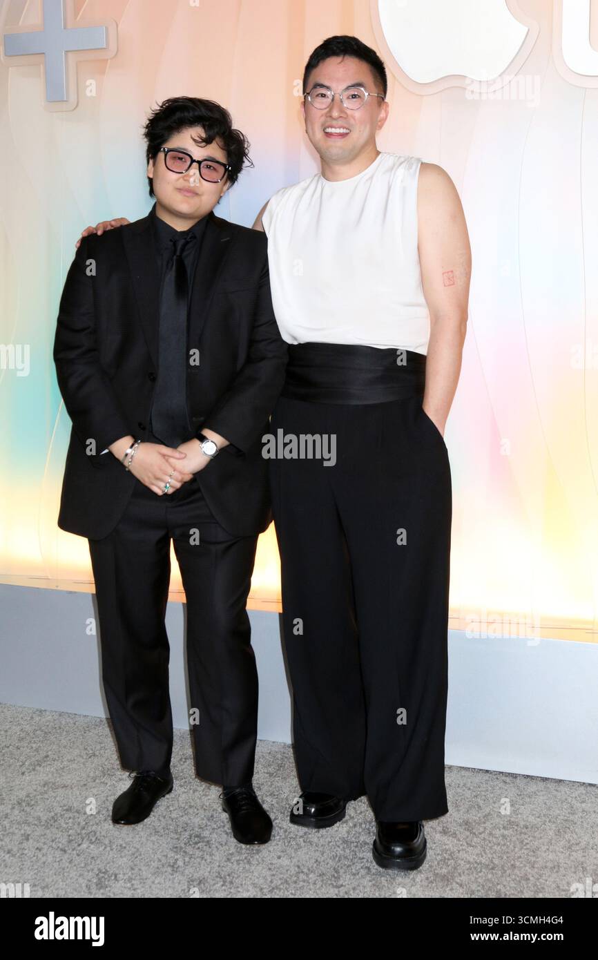 LOS ANGELES - SEP 14: Celeste Yim, Bowen Yang at the AppleTV+ Post Emmy ...
