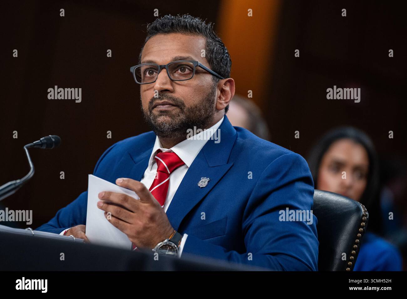 FBI Director Kash Patel testifies at a Senate Judiciary Committee ...
