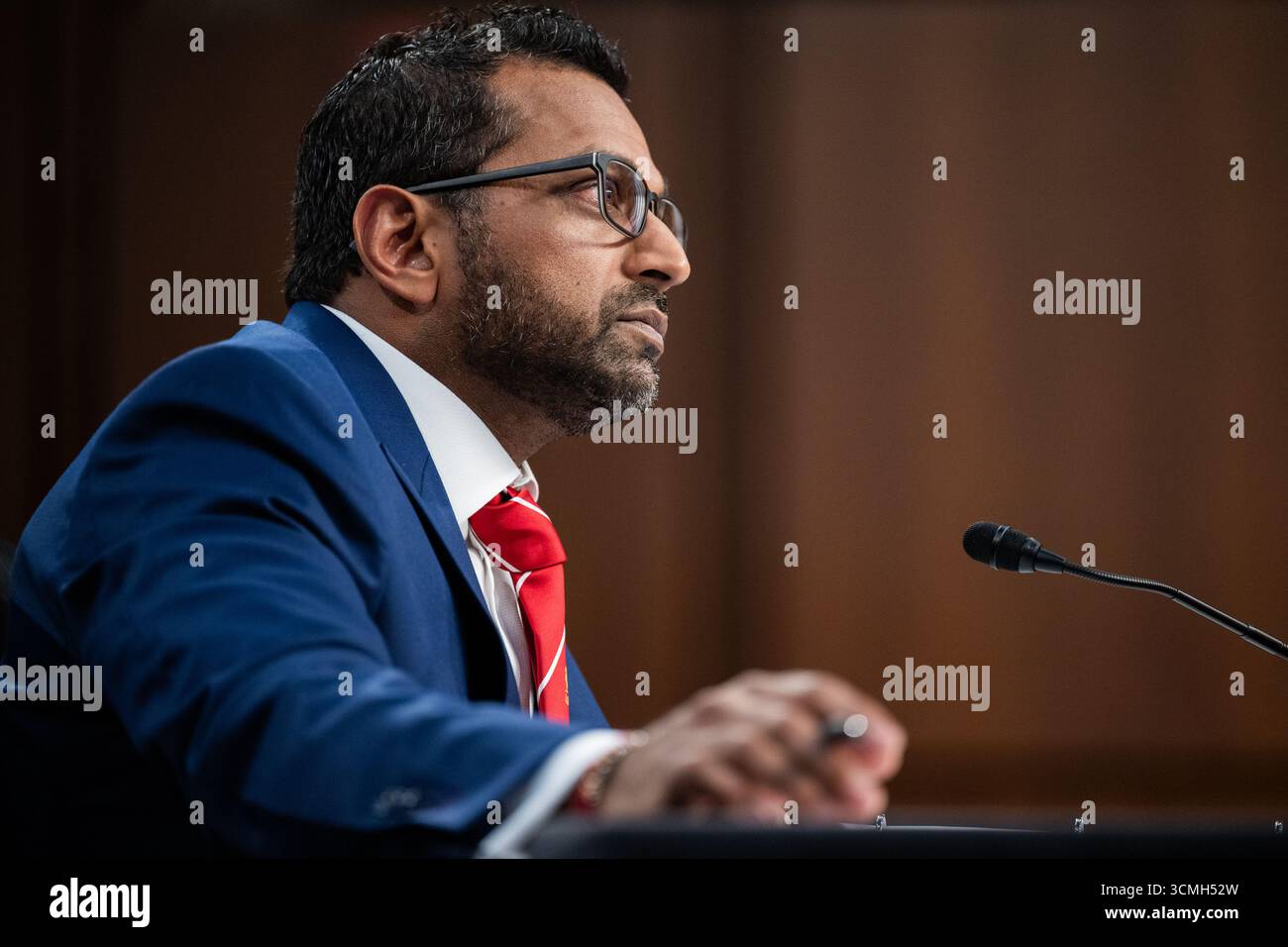 FBI Director Kash Patel testifies at a Senate Judiciary Committee ...