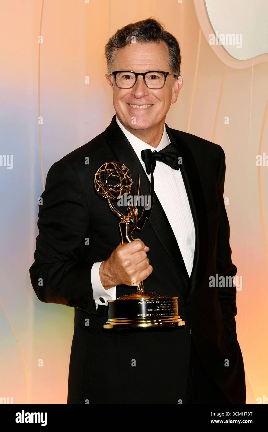 Stephen Colbert bei der Apple TV+ Emmy Party anlässlich der 77 ...