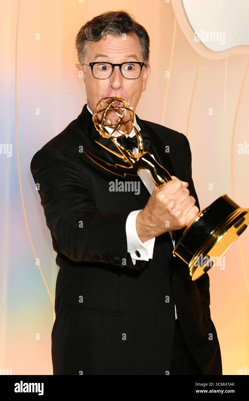 Stephen Colbert bei der Apple TV+ Emmy Party anlässlich der 77 ...