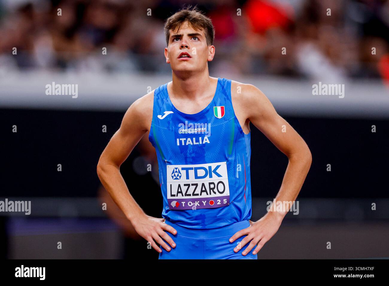 Giovanni Lazzaro of Italy competing in the Men's 800 Metres during ...