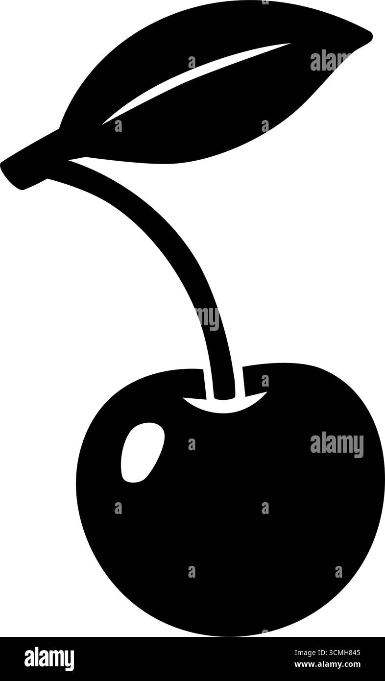 Cherry designs Black and White Stock Photos & Images - Alamy