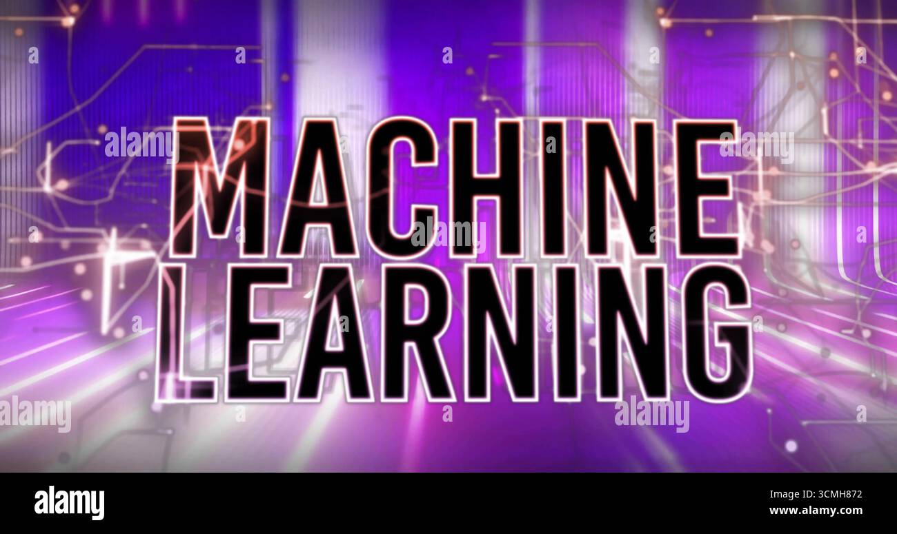 Uppercase machine learning text hi-res stock photography and images - Alamy