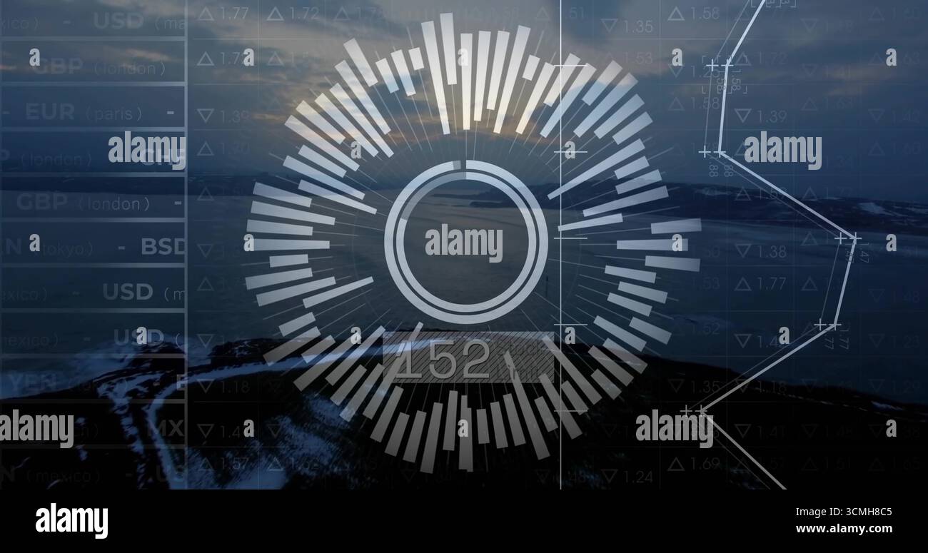 Displaying concentric hud numeric hi-res stock photography and images ...