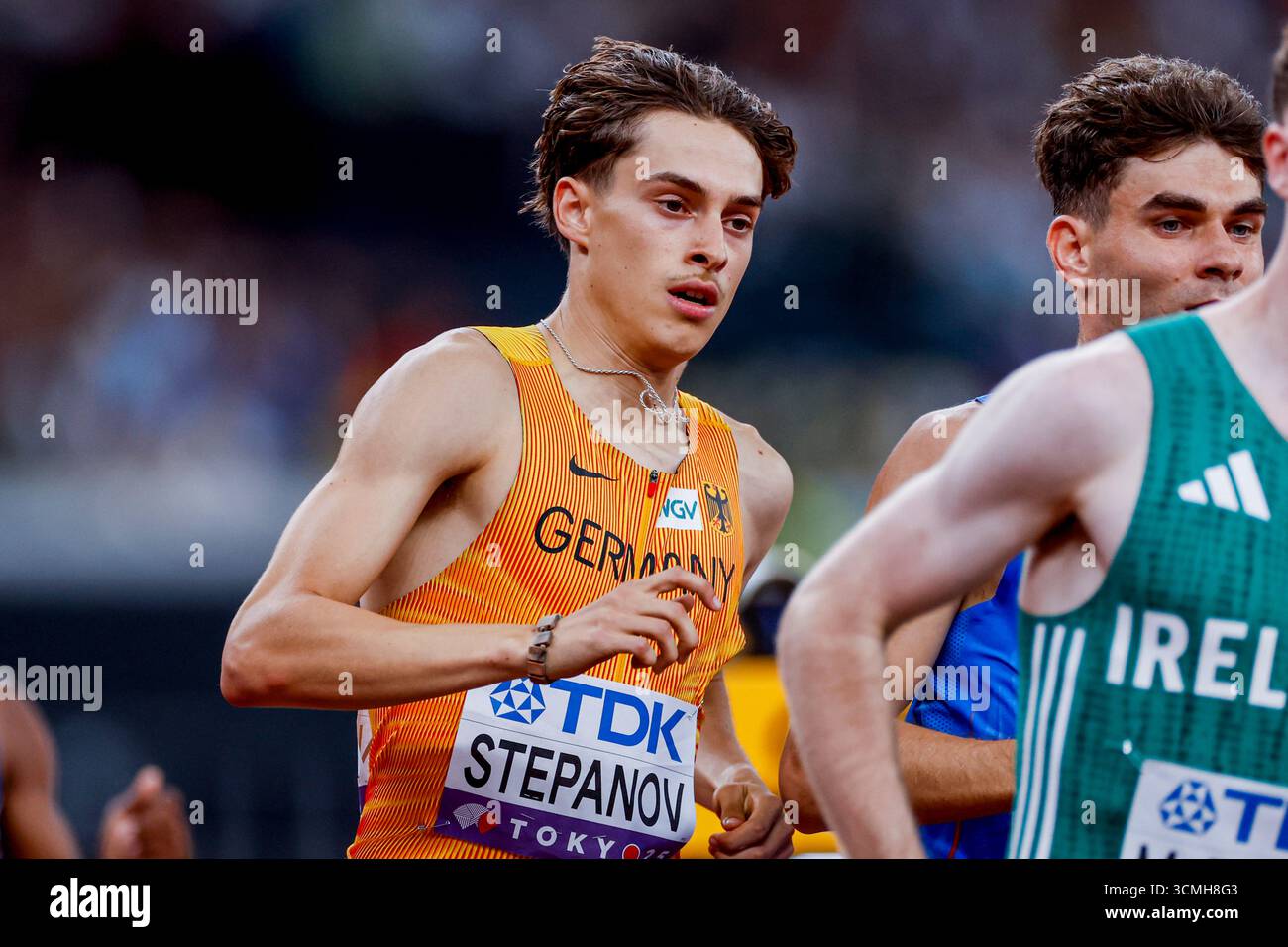 Alexander Stepanov of Germany competing in the Men's 800 Metres during ...