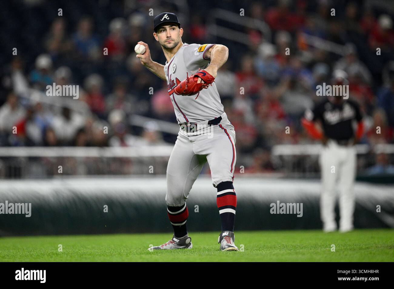 Atlanta Braves starting pitcher Spencer Strider (99) in action during a ...