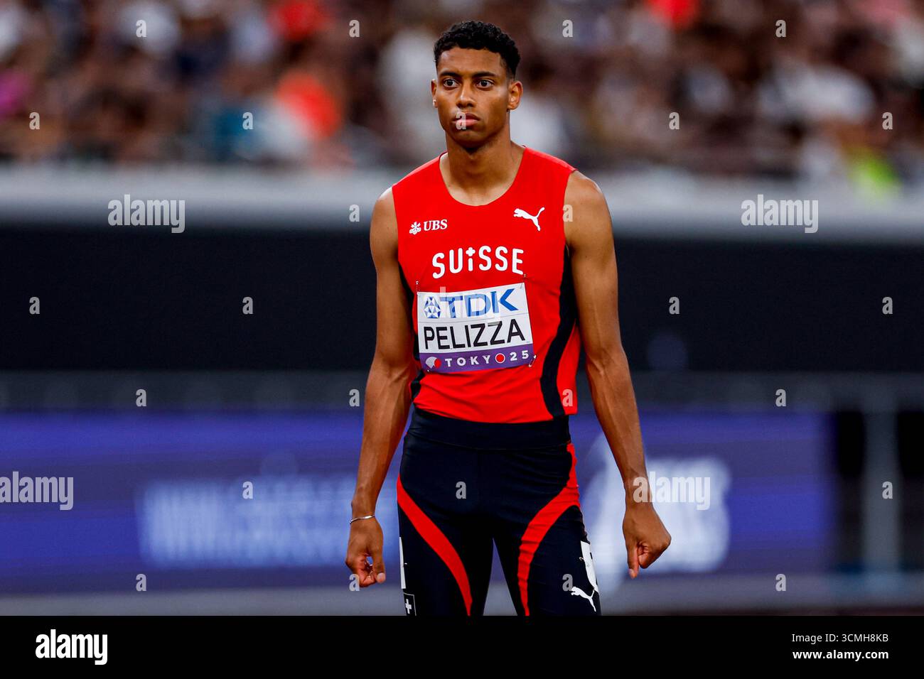 Ivan Pelizza of Switzerland competing in the Men's 800 Metres during ...