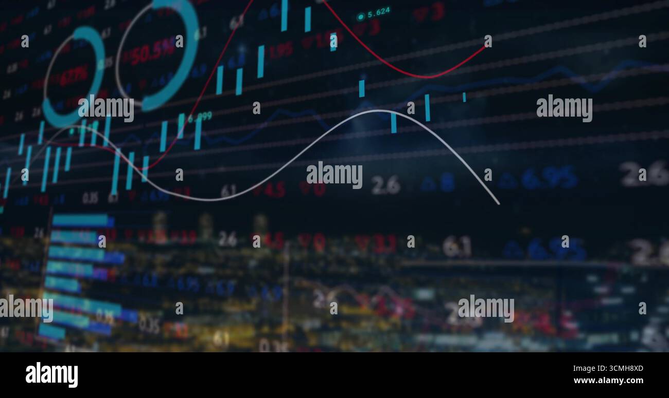 Displaying candlestick charts over hi-res stock photography and images ...