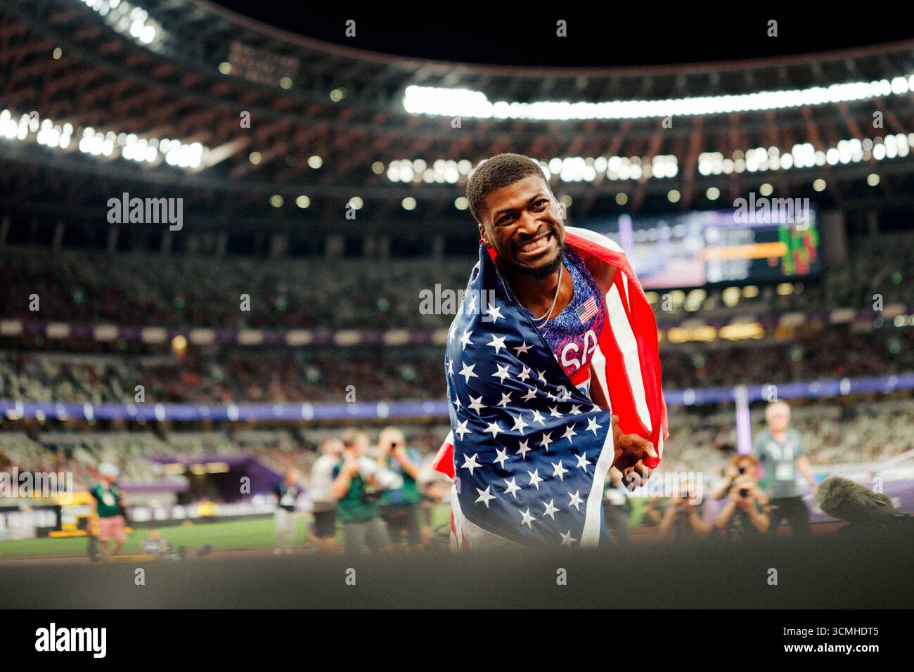 Cordell Tinch (USA) during the World Athletics Championships on 16.09. ...