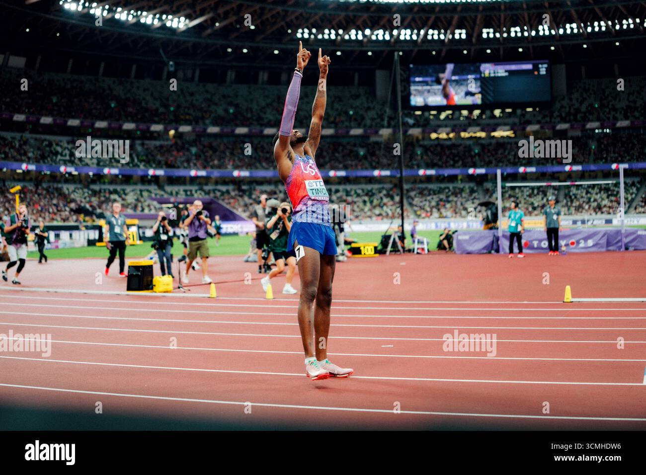 Cordell Tinch (USA) during the World Athletics Championships on 16.09. ...
