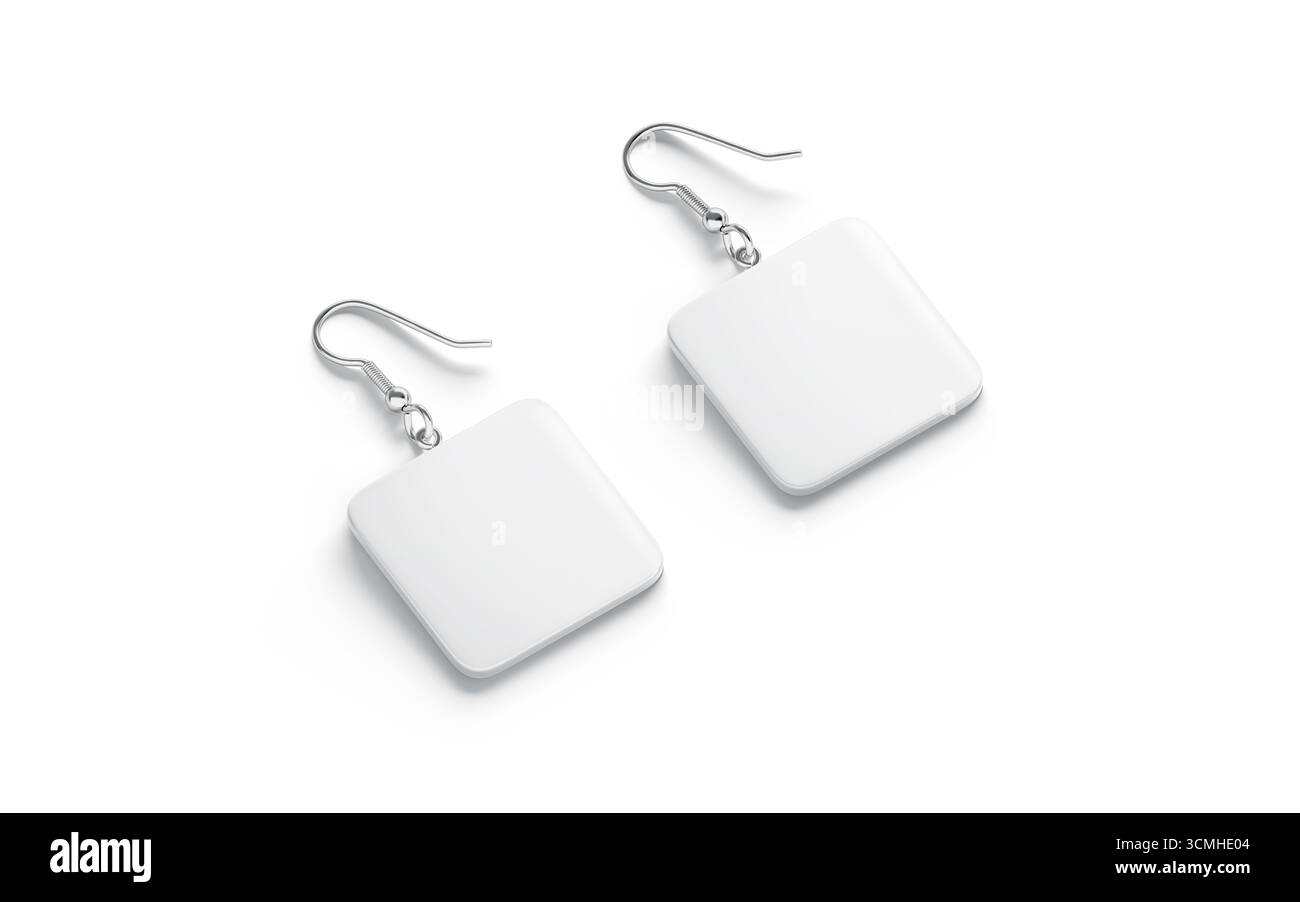 Square earrings hi-res stock photography and images - Alamy