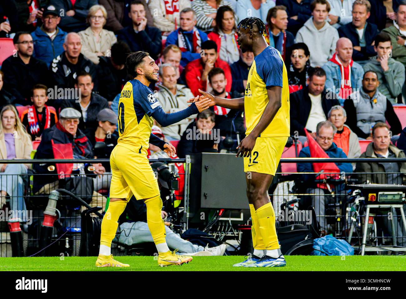Anouar Ait El Hadj of Royale Union Saint-Gilloise celebrates with ...