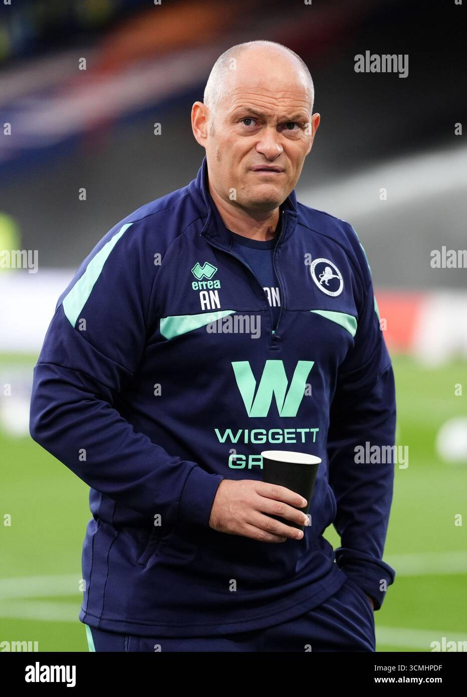 Millwall manager Alex Neil before the Carabao Cup third round match at ...