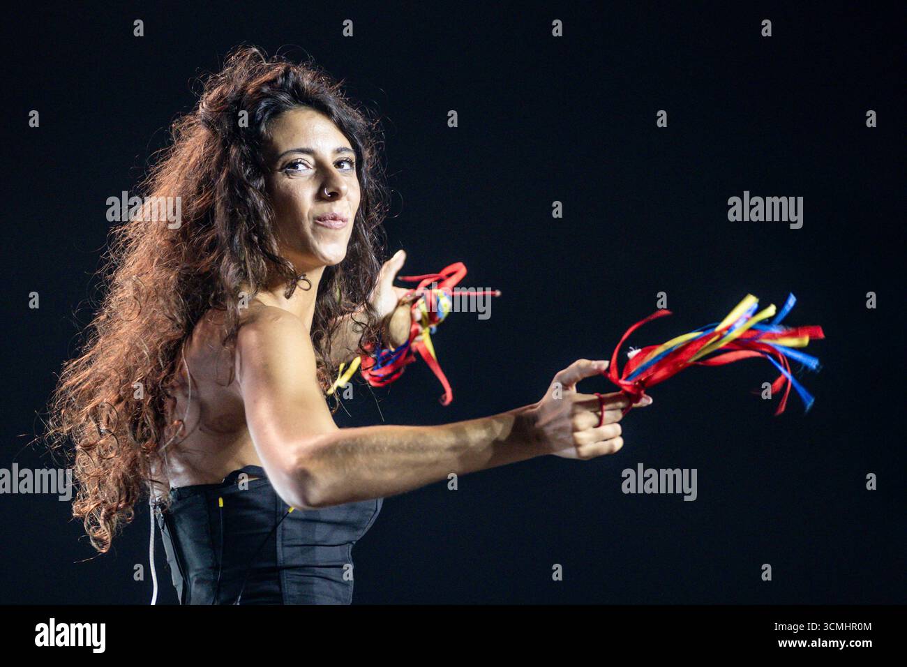 9/13/2025 Denise Di Maria performs on stage at the Spring Attitude ...