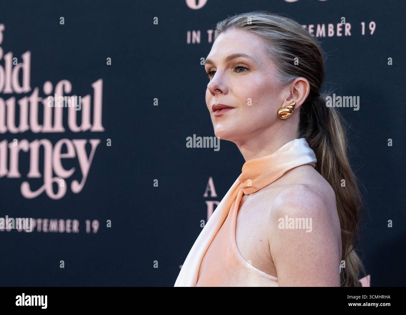 Lily Rabe attends 'A Big Bold Beautiful Journey' film premiere at AMC ...