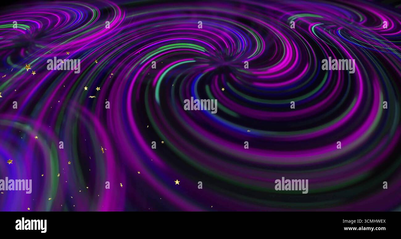 Abstract purple gold energy vortex hi-res stock photography and images ...