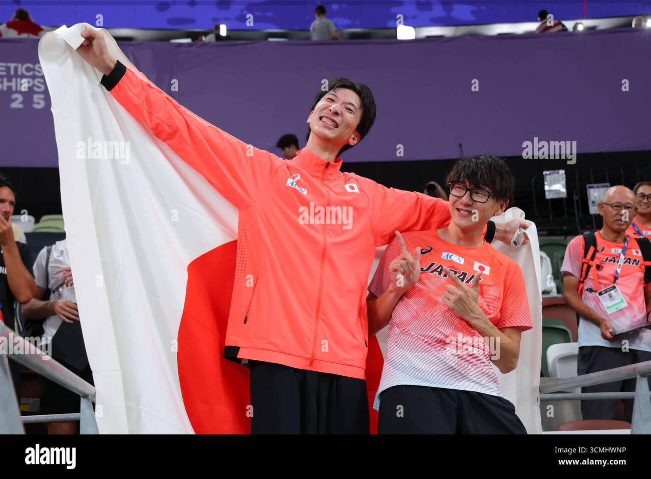 (L-R) Ryoichi Akamatsu, Yuto Seko (JPN), SEPTEMBER 16, 2025 - Athletics ...