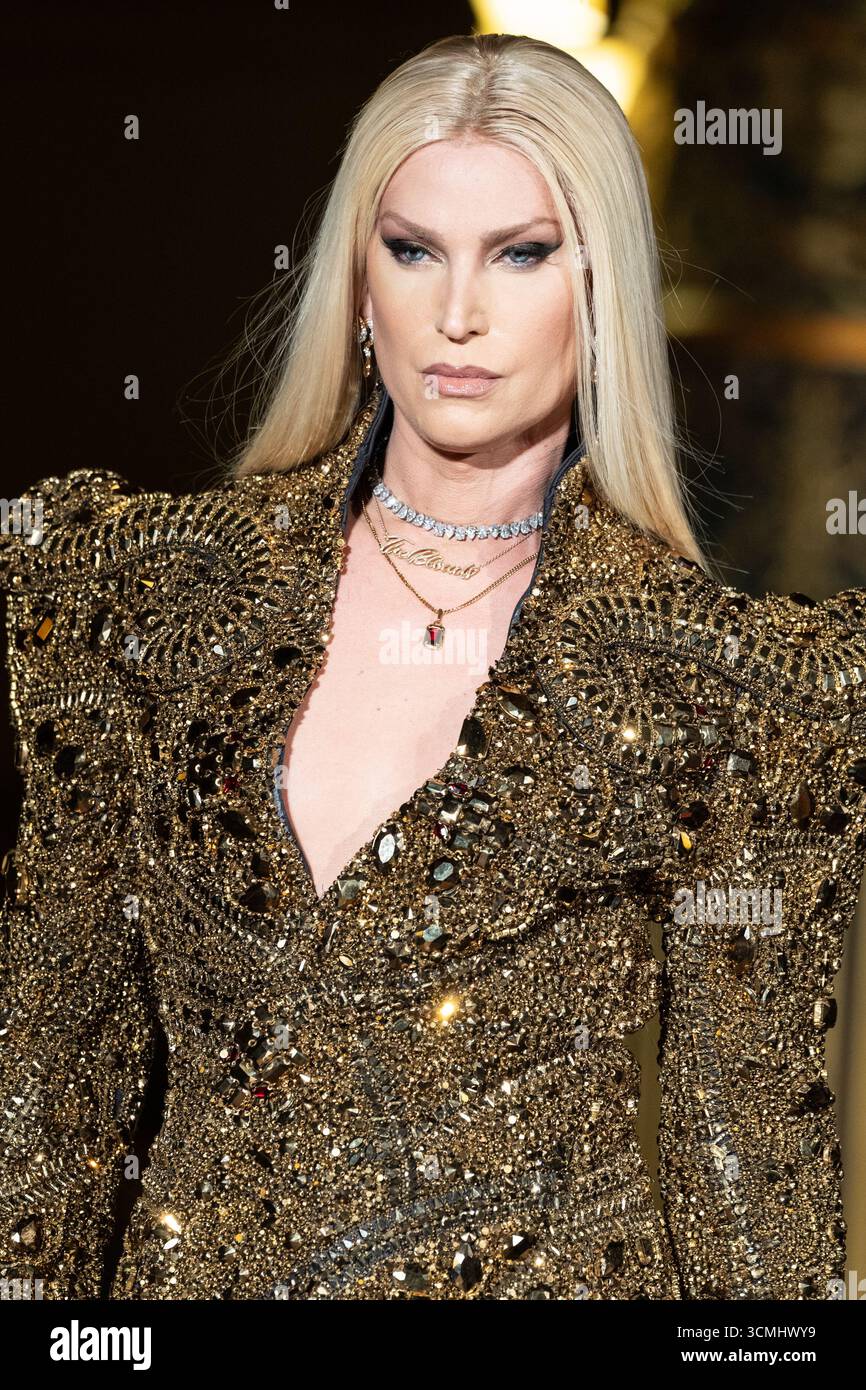 Phillipe Blond walks runway for The Blonds by Phillipe Blond and David ...