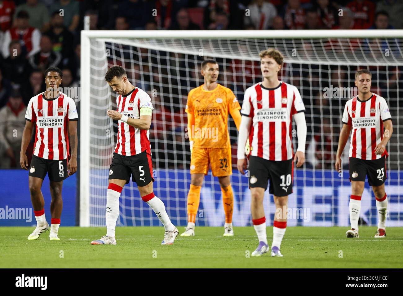 EINDHOVEN - (L-R) Ryan Flamingo of PSV Eindhoven, Ivan Perisic of PSV ...