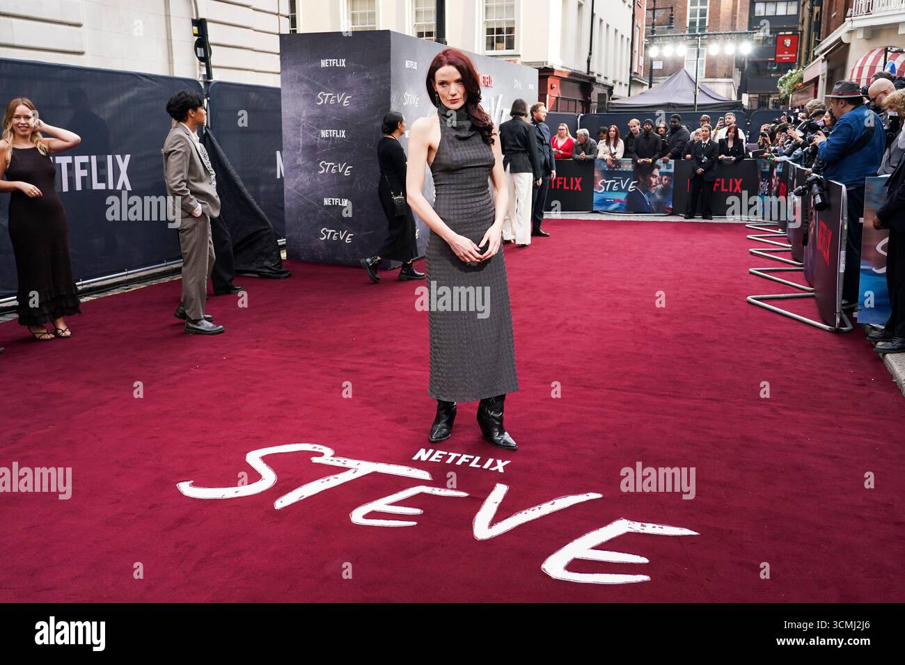Anna Samson poses for photographers upon arrival at the premiere of the ...