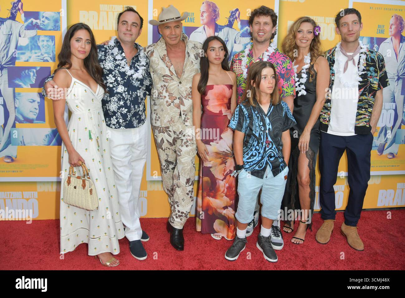Billy Zane, Jon Heder, James Jagger and Alaina Huffman arrive at the ...