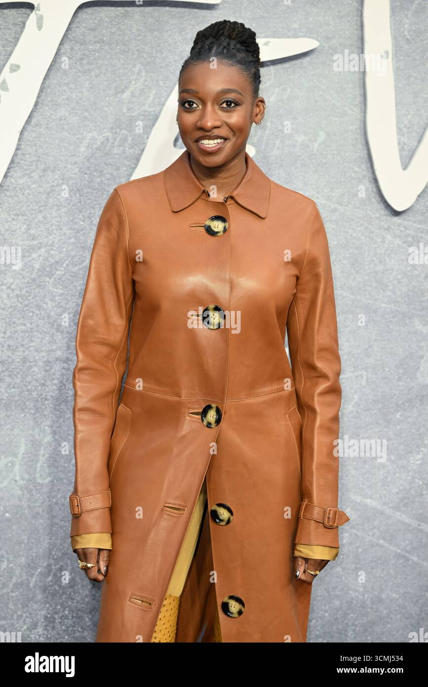 London, UK. 16 September 2025. Little Simz arriving at the UK premiere ...