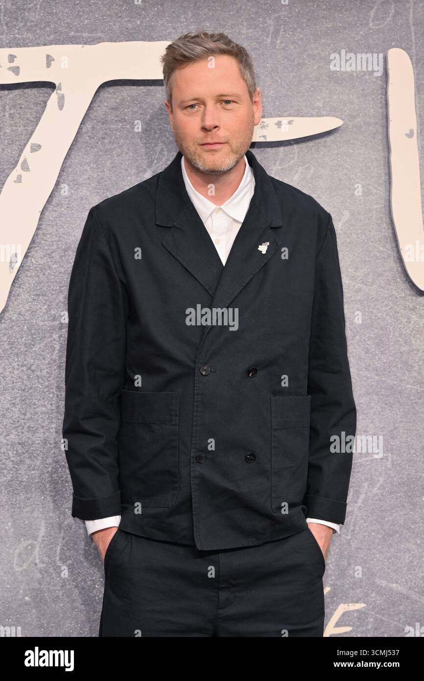 London, UK. 16 September 2025. Max Porter arriving at the UK premiere ...