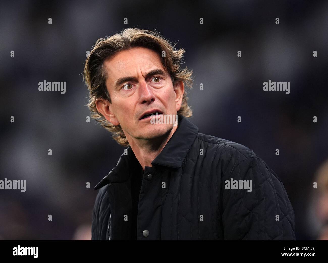 Tottenham Hotspur manager Thomas Frank during the UEFA Champions League ...