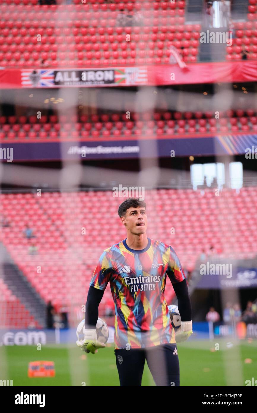 Bilbao, Biscay, Spain - 16th September 2025: Kepa Agirrezabala of ...