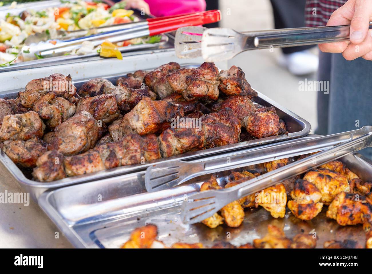 Barbecue ready serve in restaurant hi-res stock photography and images ...
