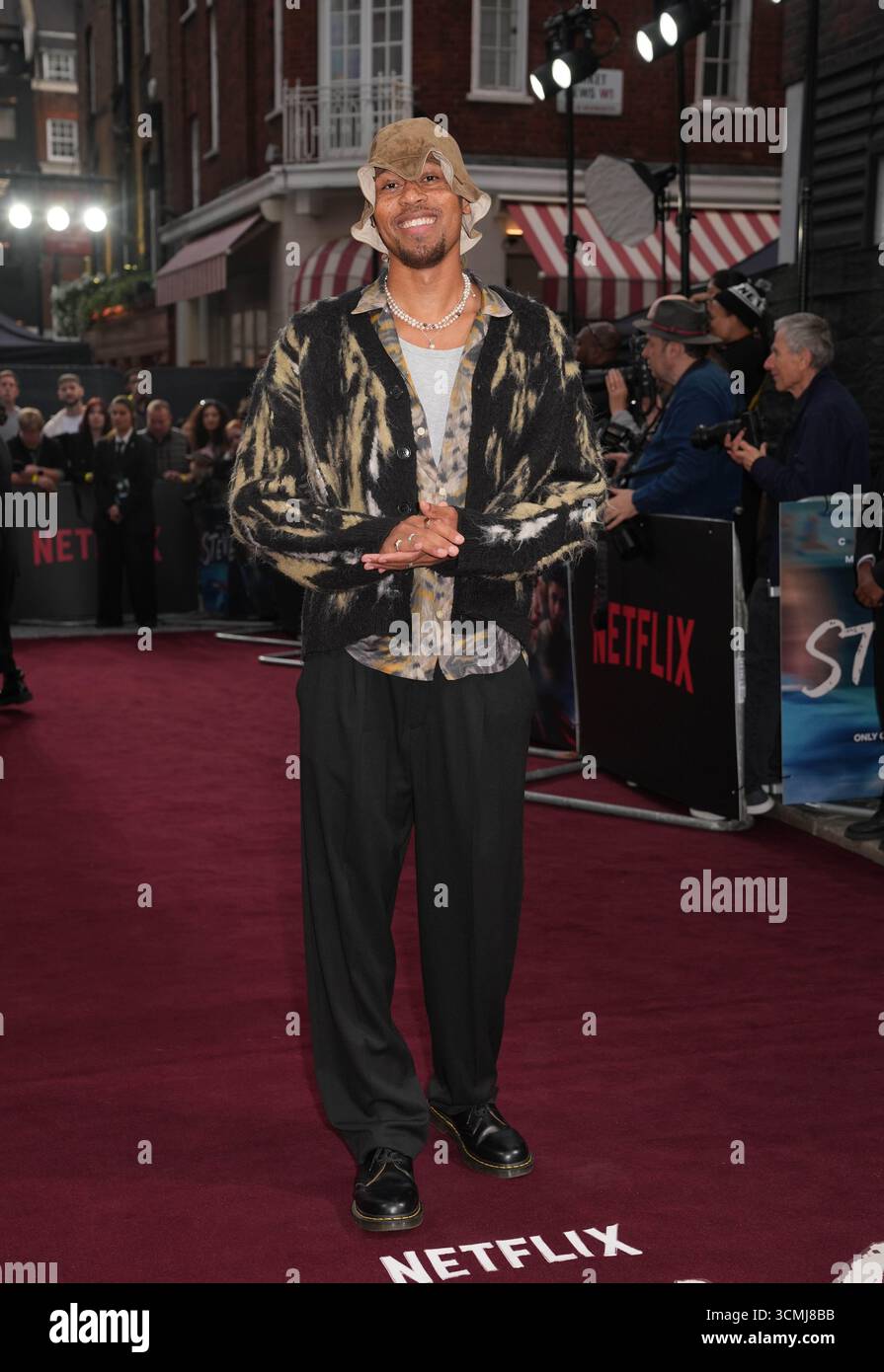 Ben Hurst arrives for the UK premiere of Steve, at the Curzon Mayfair ...