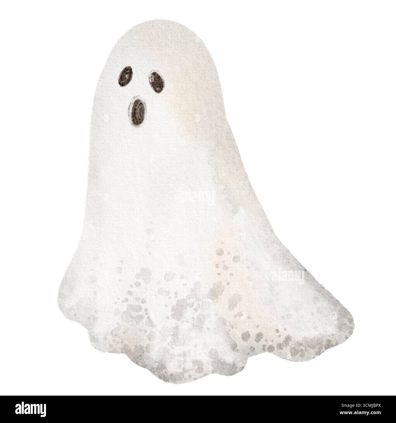 Cartoon ghost is floating in the air hi-res stock photography and ...
