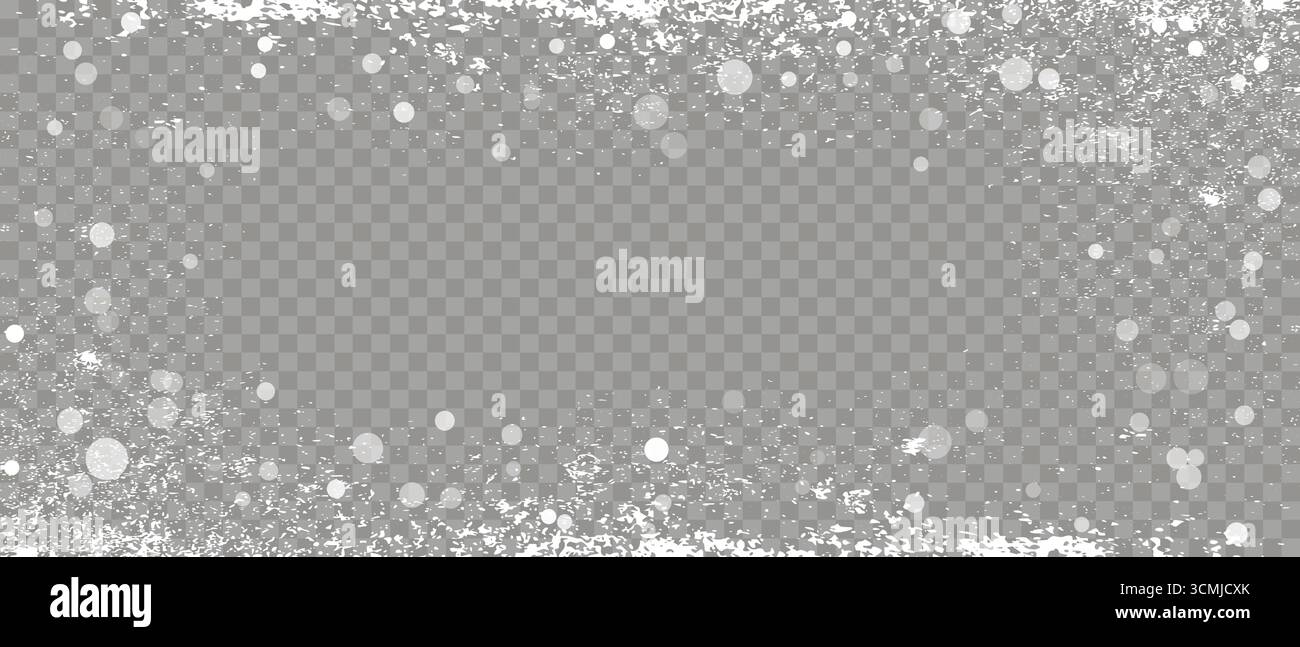 Frost and ice on window Stock Vector Images - Alamy