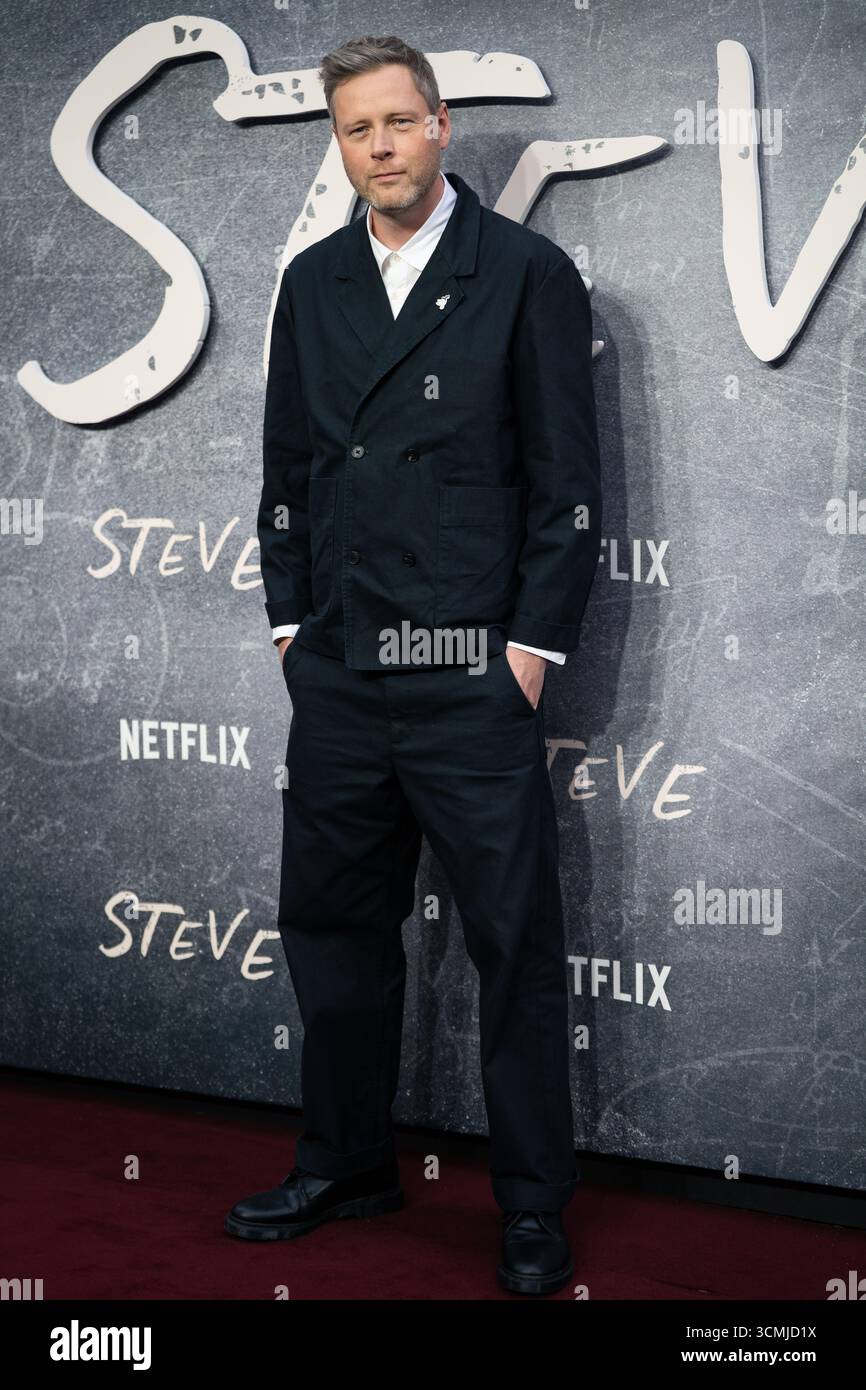Max Porter attends the "Steve" UK Premiere at the Curzon Mayfair ...