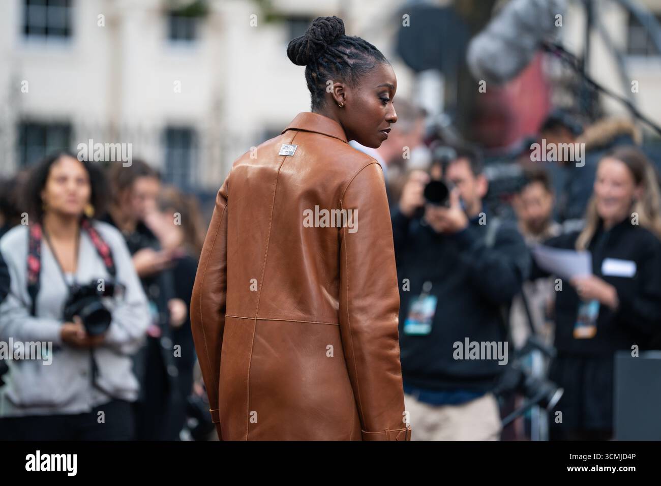 Little Simz attends the "Steve" UK Premiere at the Curzon Mayfair ...