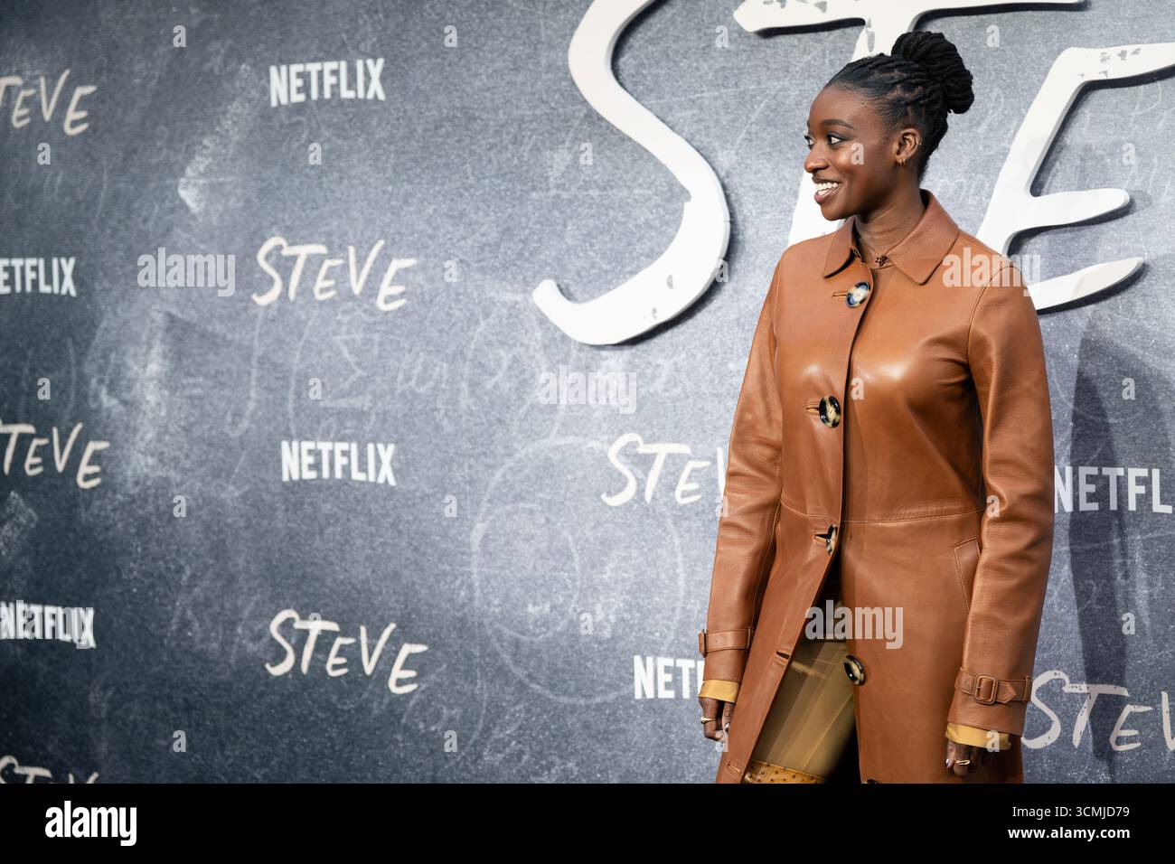 Little Simz attends the "Steve" UK Premiere at the Curzon Mayfair ...