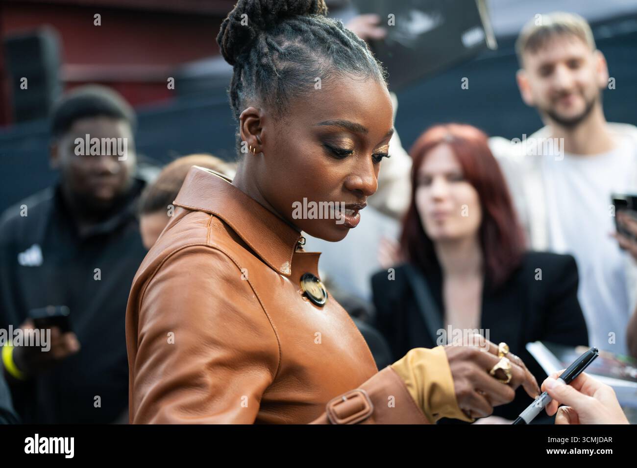 Little Simz attends the "Steve" UK Premiere at the Curzon Mayfair ...