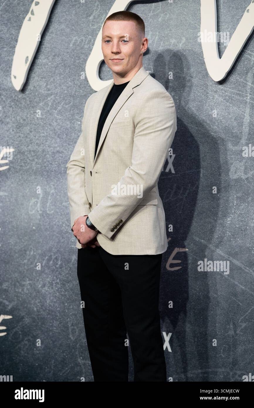 Joshua Barry attends the "Steve" UK Premiere at the Curzon Mayfair ...