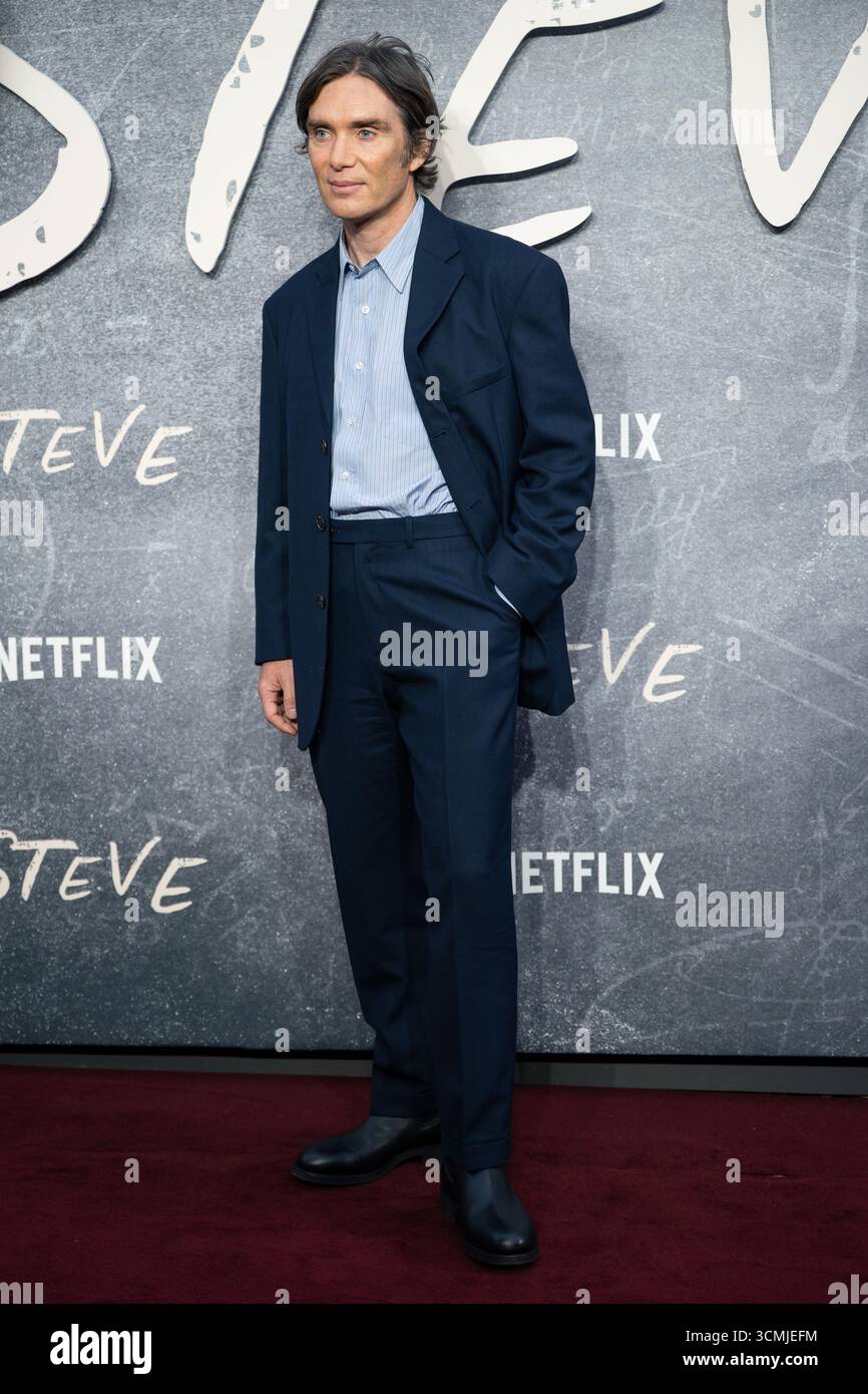 Cillian Murphy attends the "Steve" UK Premiere at the Curzon Mayfair ...