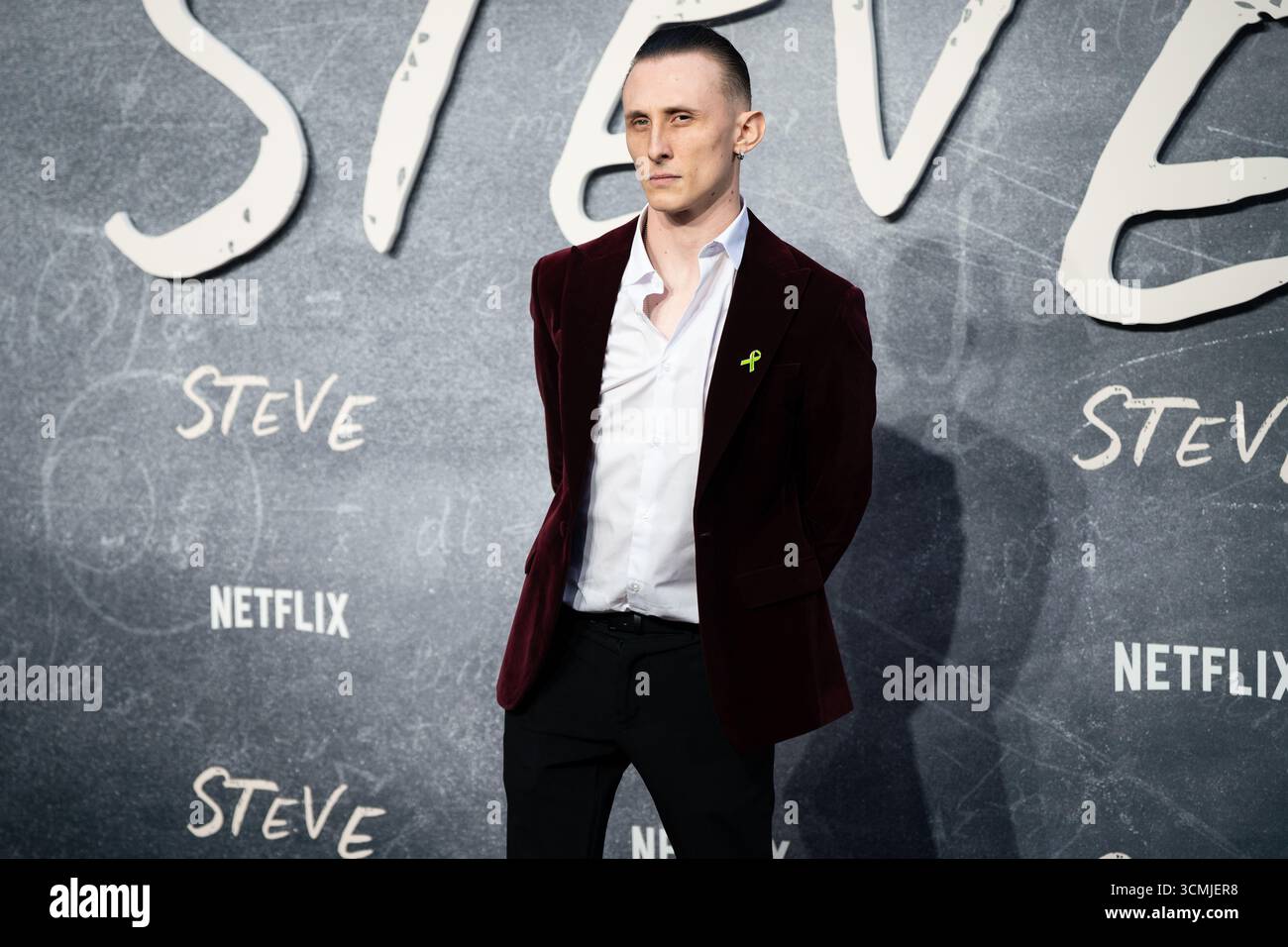 Joshua J Parker attends the "Steve" UK Premiere at the Curzon Mayfair ...