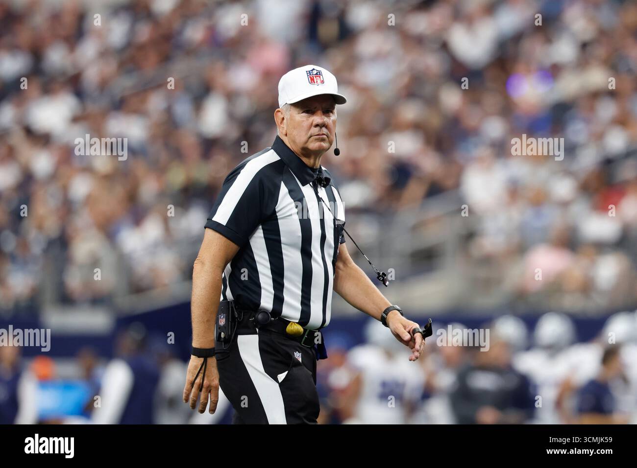 NFL referee Bill Vinovich (52) during a NFL football game between the ...