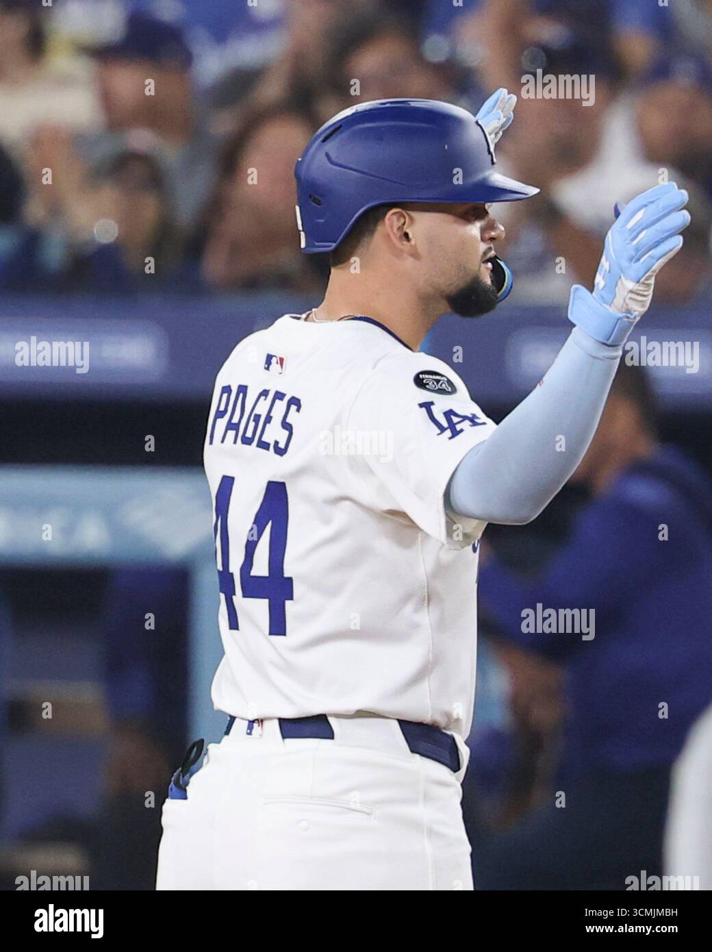 Los Angeles, California, USA. 15th Sep, 2025. Los angeles dodgers ANDY ...