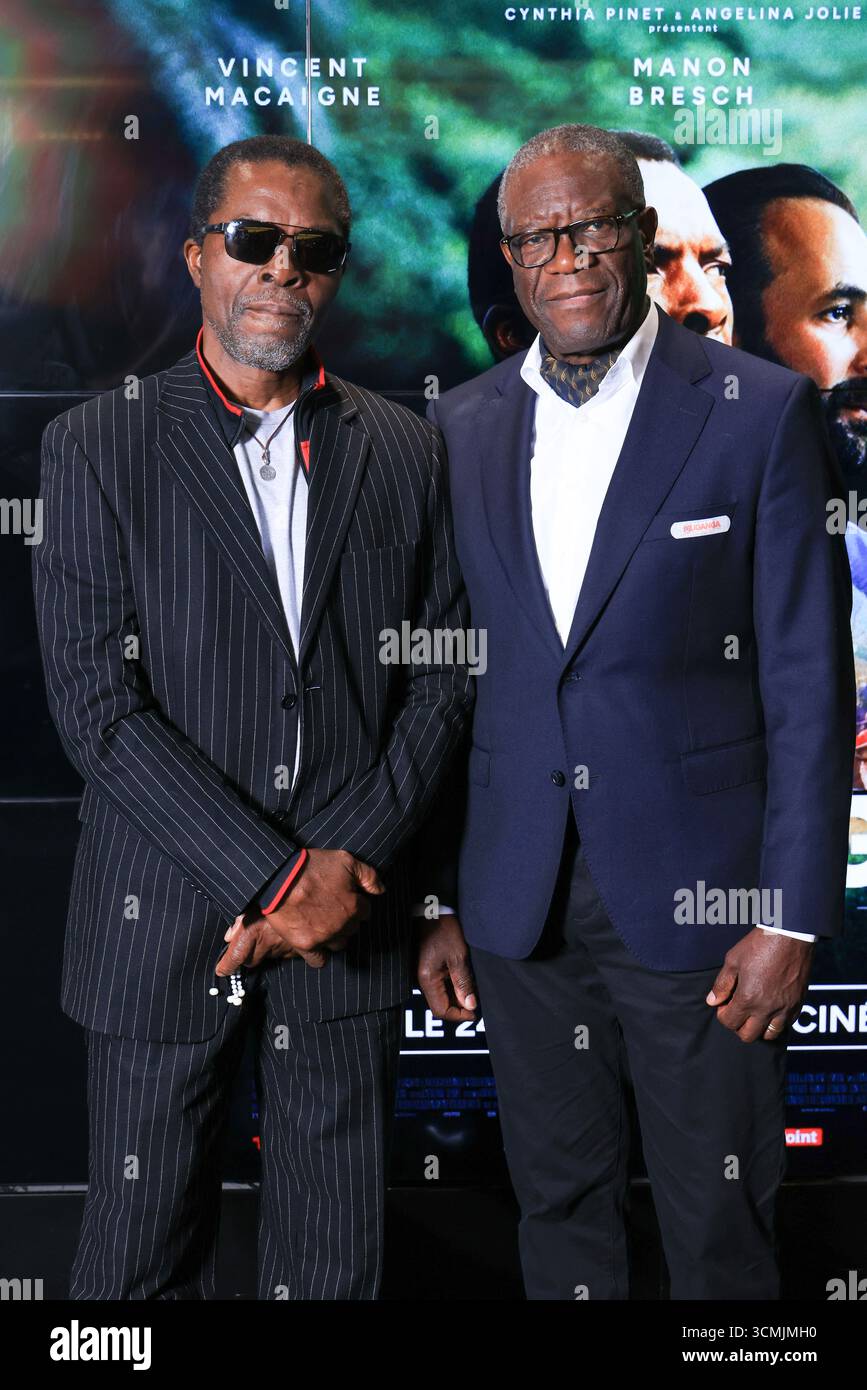 Isaach de Bankolé and 2018 Nobel Peace Prize winner, Dr. Denis Mukwege ...