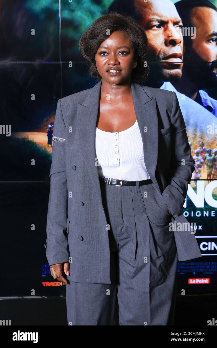 Babetida Sadjo attends the photocall for the premiere of Muganga held ...