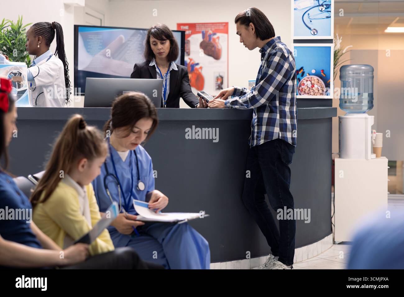 Medical records processing area hi-res stock photography and images - Alamy